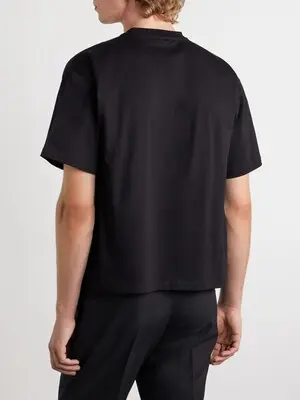 Versace Logo-detailed Cotton-jersey T-shirt