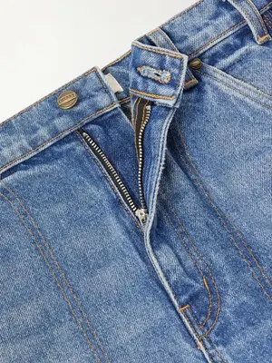 CHERRY LOS ANGELES Paint-splattered Distressed Carpenter Jeans