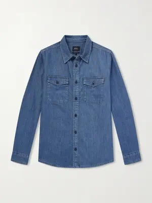 A.p.c. Denim Shirt - Blue
