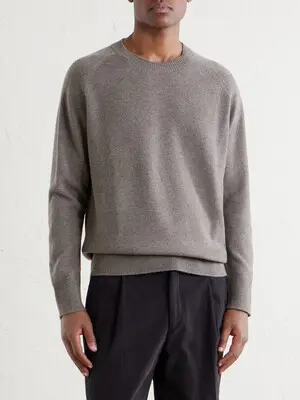 Eleventy Wool Crew Neck Sweater