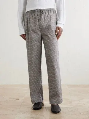 Derek Rose Printed Cotton-poplin Pyjama Trousers