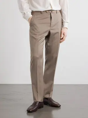 Caruso Wool Suit Trousers
