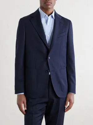 Caruso Twill Suit Jacket