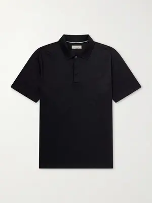 Canali Cotton-jersey Polo Shirt