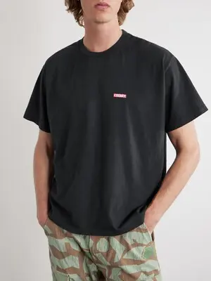 CHERRY LOS ANGELES Logo-print Cotton-jersey T-shirt