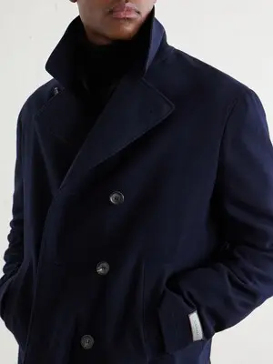 Canali Double-breasted Wool Jacket