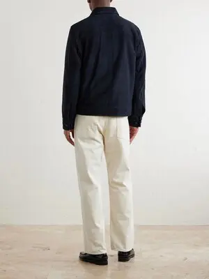 Rag & Bone Suede Trucker Jacket