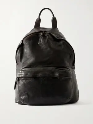 Officine Creative Ignis Leather Backpack - Brown