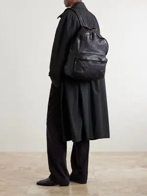 Officine Creative Ignis Leather Backpack