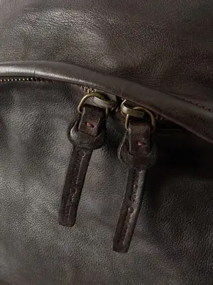 Officine Creative Ignis Leather Backpack