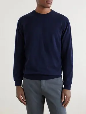 Canali Cashmere Crew Neck Sweater