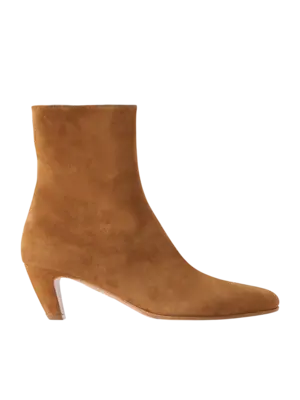AQUAZZURA Sloan 50 Suede Chelsea Boots