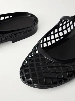 Tory Burch Embellished Rubber Mules