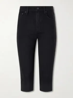 Citizens Of Humanity Devin Skinny-leg Capri Jeans - Black
