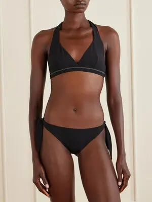 Brunello Cucinelli Self-tie Bikini Bottoms