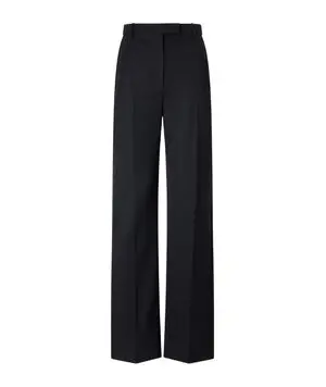 Alexander McQueen Wool Straight-leg Trousers