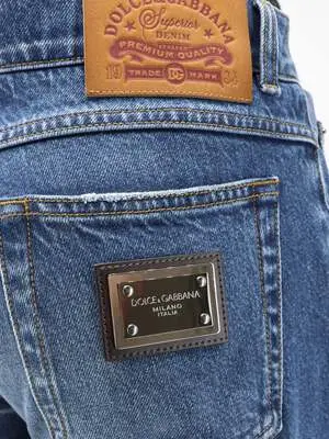 Dolce & Gabbana Regular Fit Denim Jeans