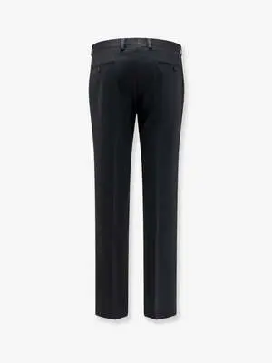 Dolce & Gabbana Tailored Cotton, Viscose, And Silk Blend Trousers
