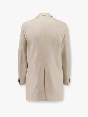 Tagliatore Jasmine Silk Blazer - Beige
