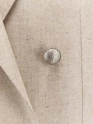 Tagliatore Jasmine Silk Blazer - Beige
