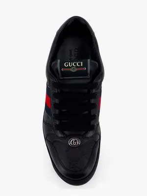 Gucci Screener Leather Sneakers
