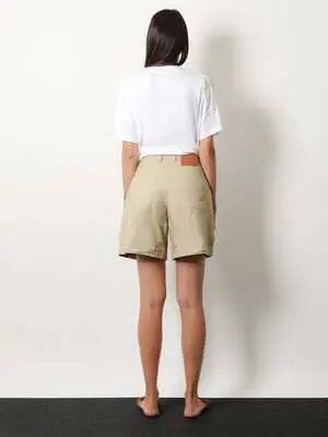 Loewe Paneled Shorts - Beige