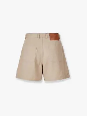Loewe Paneled Shorts - Beige