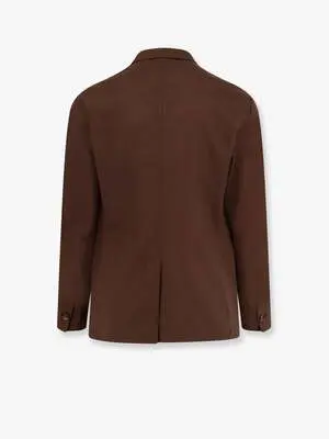 HEVO Galatina Linen And Viscose Suit - Brown