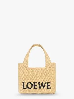Loewe Mini Raffia Handbag