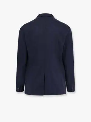 HEVO Galatina Linen And Viscose Suit - Blue