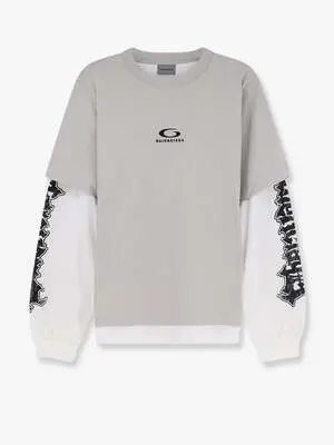 Balenciaga Double Hybrid Cotton Tshirt