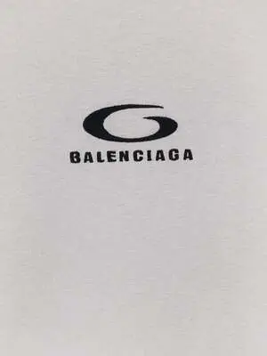 Balenciaga Double Hybrid Cotton Tshirt
