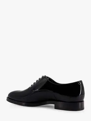 Brunello Cucinelli Patent Leather Oxford Lace-up Shoes