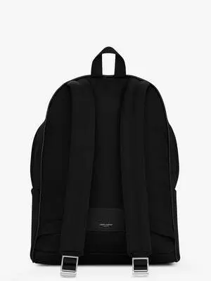 Saint Laurent Nylon And Leather City Backpack