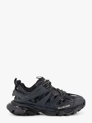 Balenciaga Track Nylon And Mesh Sneakers - Black