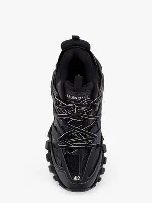 Balenciaga Track Nylon And Mesh Sneakers - Black