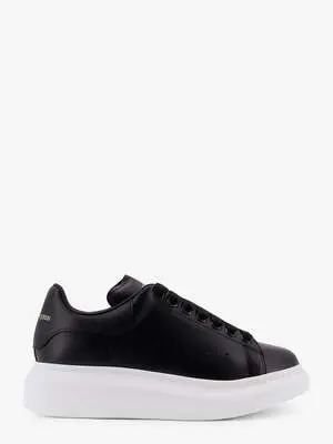 Men's Black Leather Sneakers