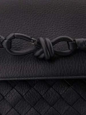 Bottega Veneta Andiamo Shoulder Bag - Black