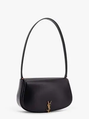 Saint Laurent Voltaire Mini Leather Shoulder Bag - Black