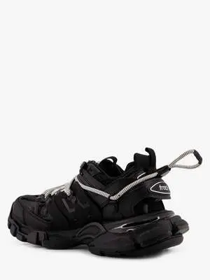 Balenciaga Track Mesh Double Lace Sneakers - Black