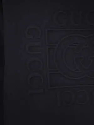 Gucci Cotton Sweatshirt With Embossed Logo