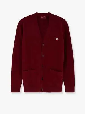 Gucci Wool And Cashmere V-neck Cardigan
