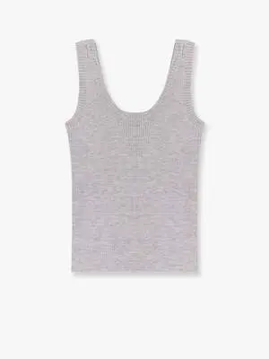Brunello Cucinelli Ribbed Camis Tanks For Women