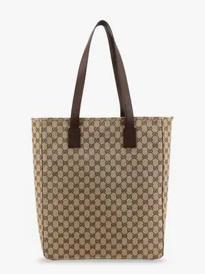 Gucci Gg Fabric Tote Bag - Beige