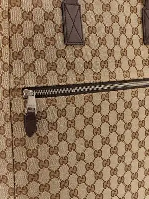 Gucci Gg Fabric Tote Bag - Beige