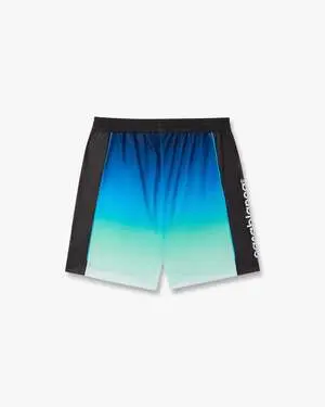 Casablanca Gradient Football Shorts - Green