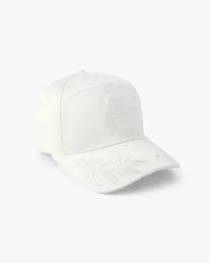 Casablanca Off-white Hotel Emblem Satin Cap - Multicolor