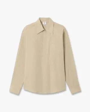 Casablanca Beige Monogram Long Sleeve Shirt