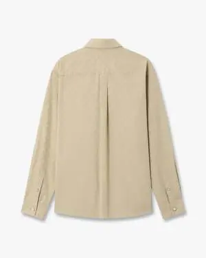 Casablanca Beige Monogram Long Sleeve Shirt