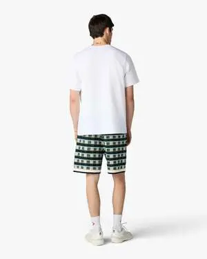 Casablanca Tennis Club Icon Pyramid Abduction Short Sleeve T-shirt